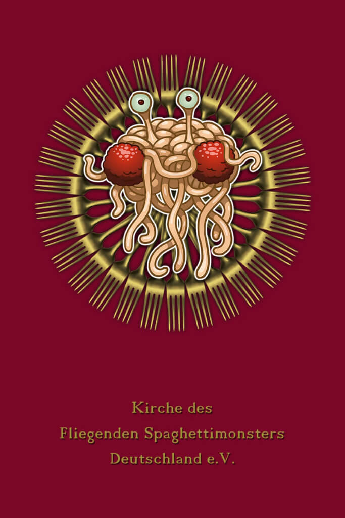 FSM - Kirche des Fliegenden Spaghettimonsters - Answers Without Questions